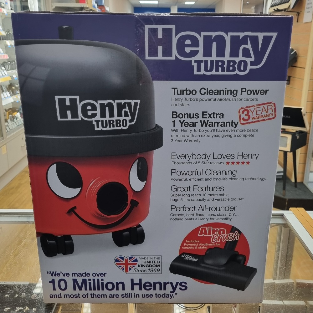 Pre-owned Henry Hoover Henry Turbo AiroBrush Head Vacuum Cleaner - Own4Less